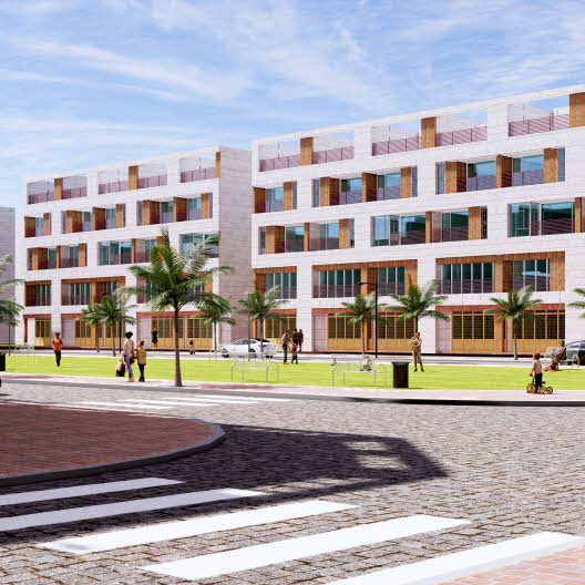 Urban Terrace _ Shophouse in cam rahn - JAUD ARCHITECTS